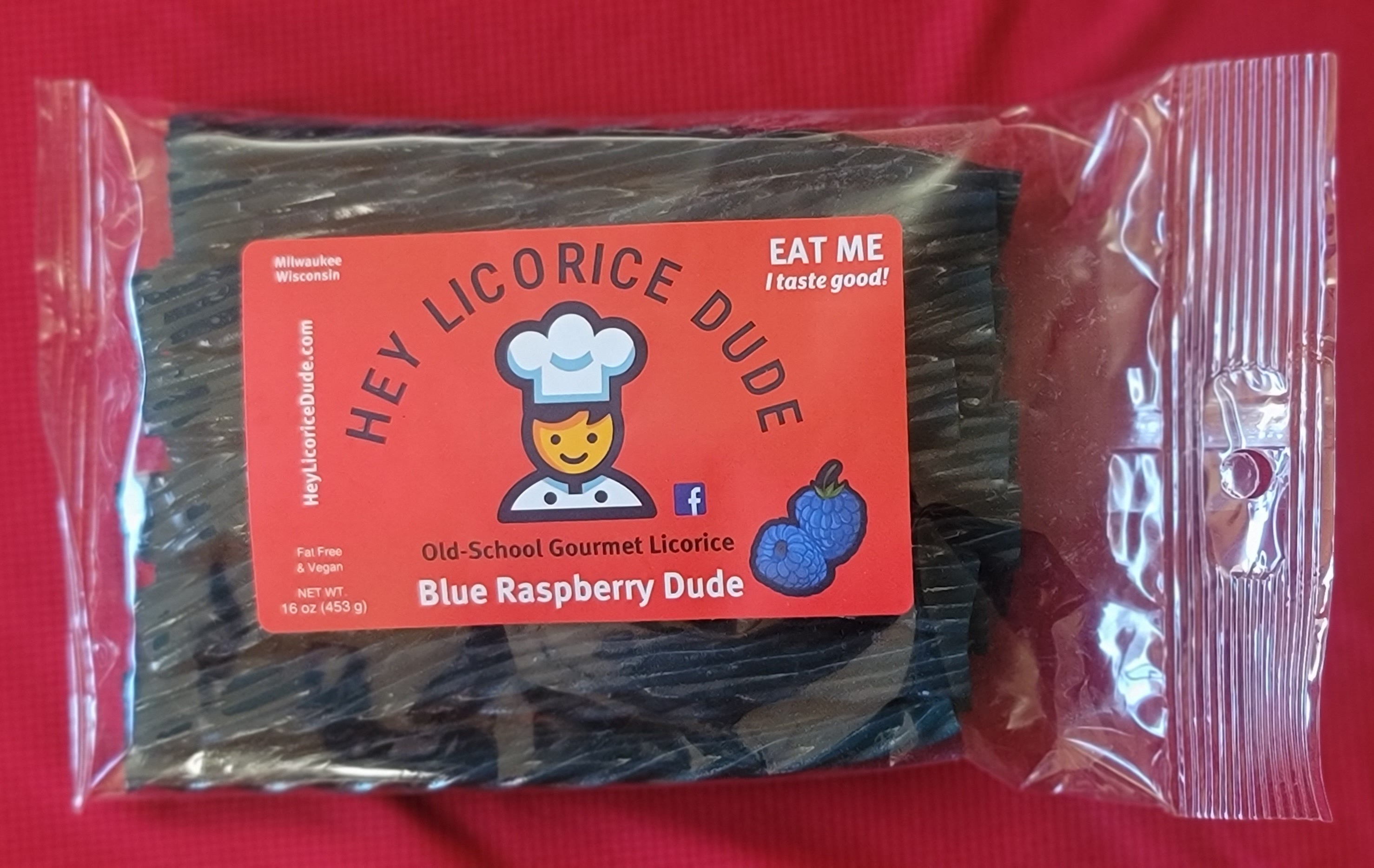 Blue Raspberry Dude – Hey Licorice Dude